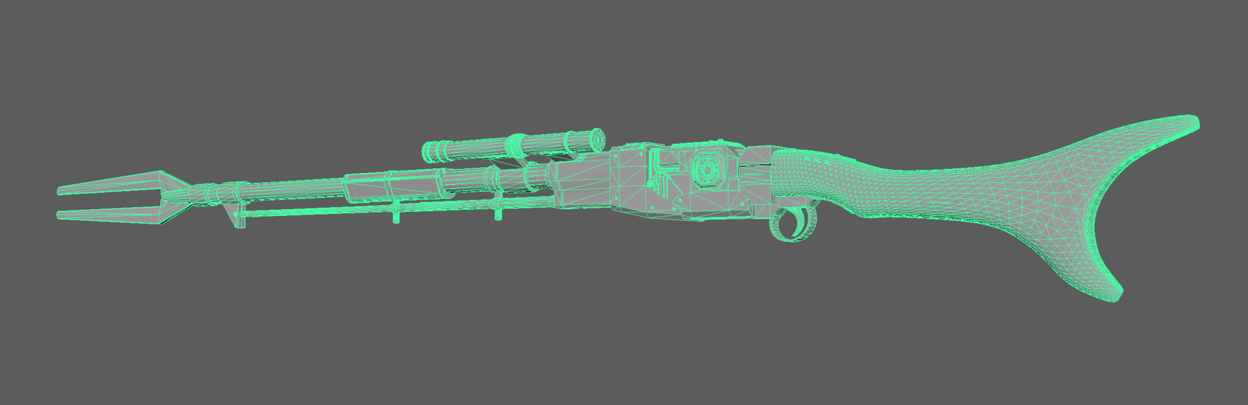 ArtStation - The Mandalorian Rifle 3D Asset | Game Assets