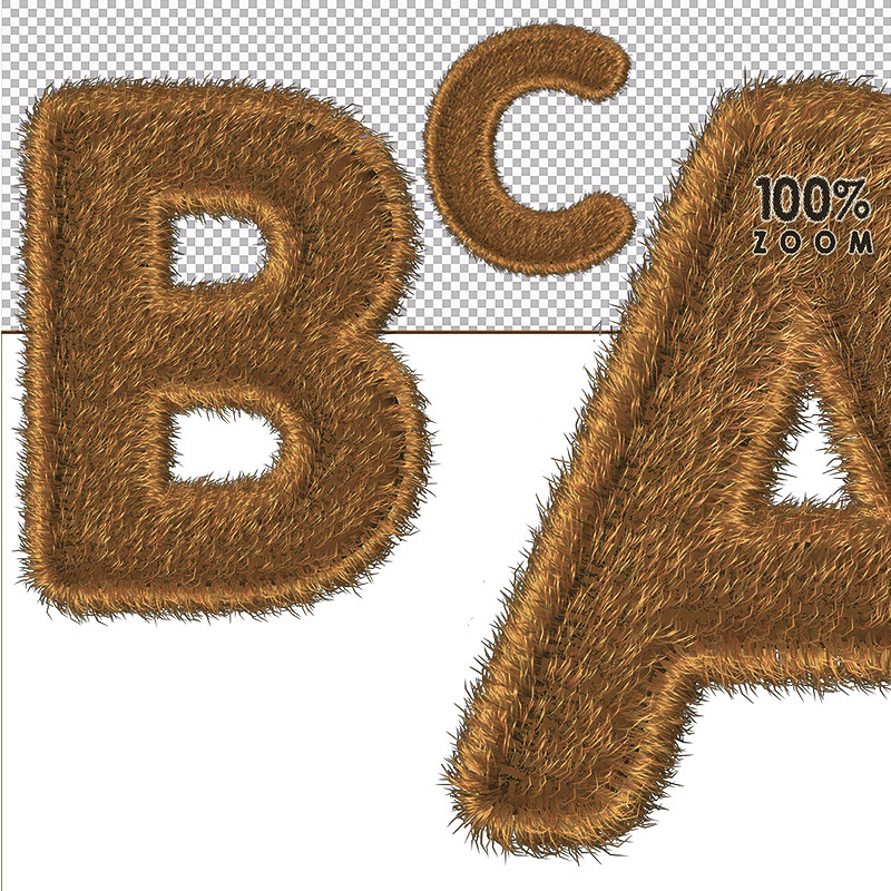 ArtStation - Brown Fur Alphabet | Artworks