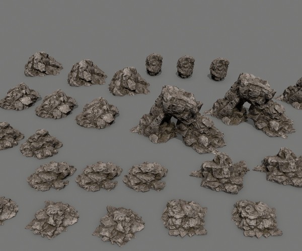 ArtStation - rocks | Game Assets