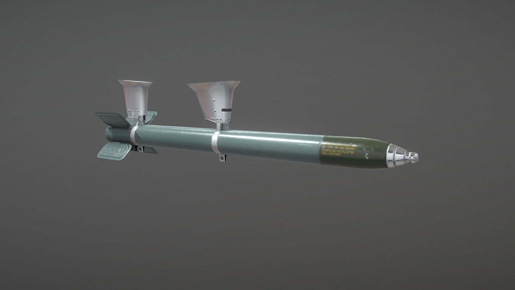 ArtStation - US Rocket HVAR | Game Assets