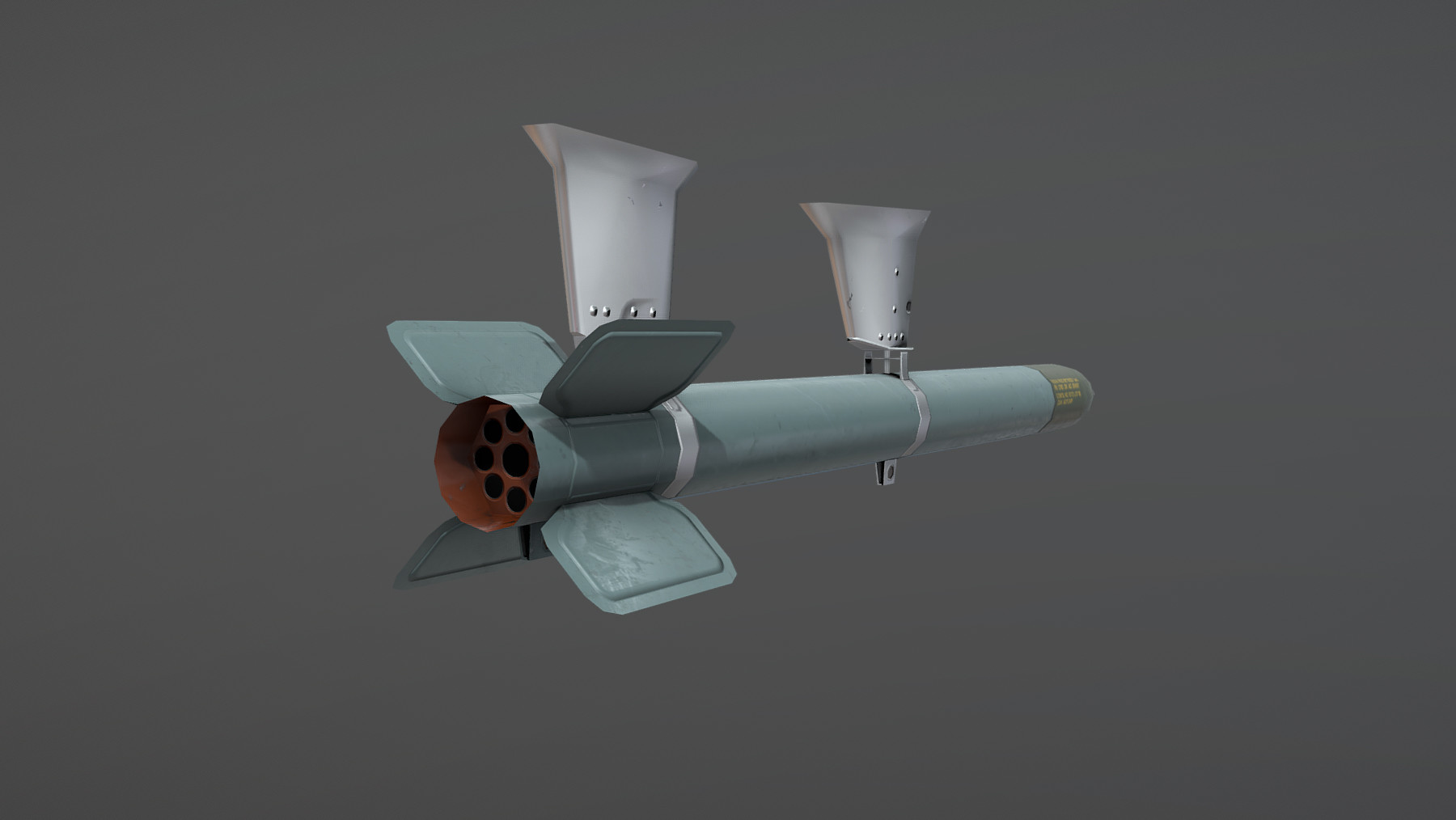 ArtStation - US Rocket HVAR | Game Assets