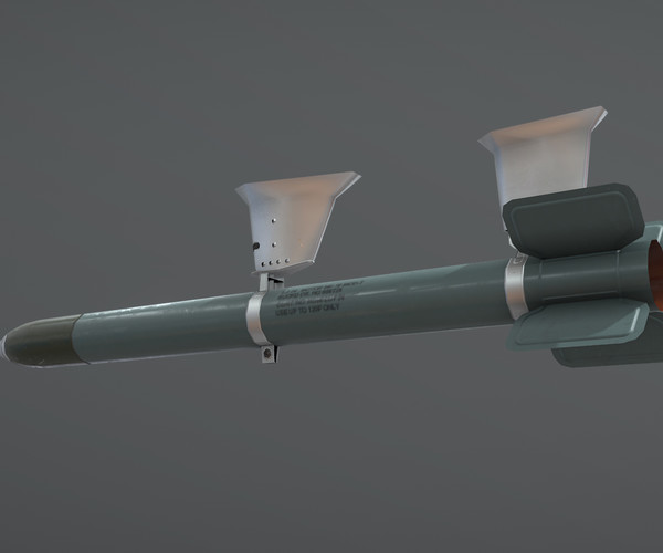 ArtStation - US Rocket HVAR | Game Assets