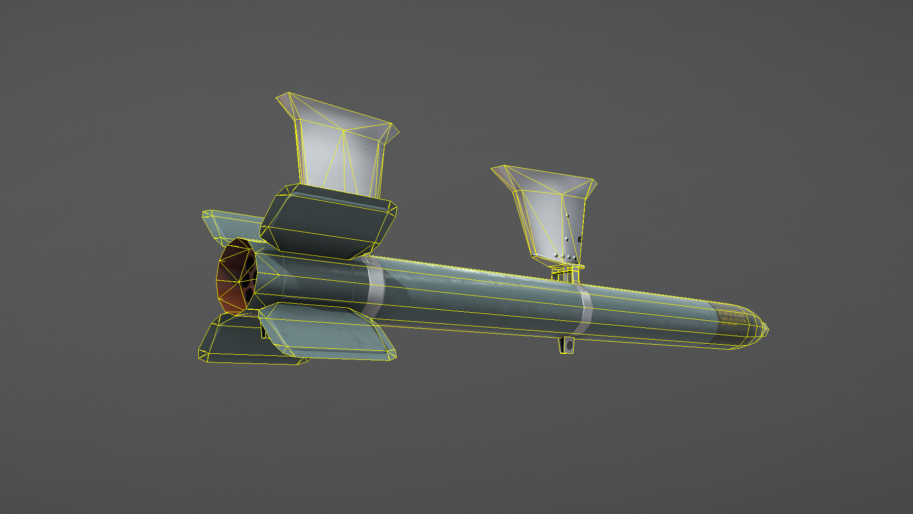 ArtStation - US Rocket HVAR | Game Assets