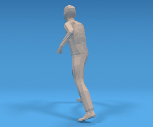 ArtStation - Low Poly Kid Fighting | Resources
