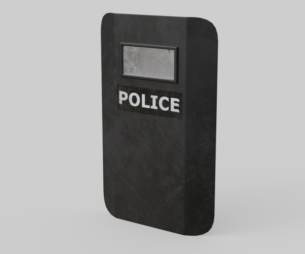 ArtStation - Riot Shield 2 | Game Assets