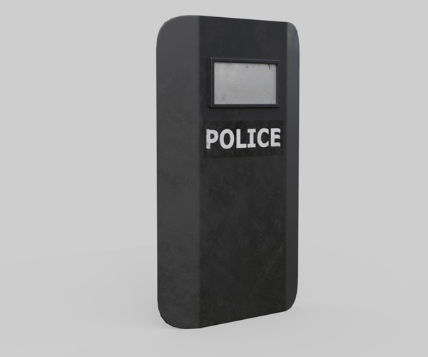 ArtStation - Riot Shield 2 | Game Assets
