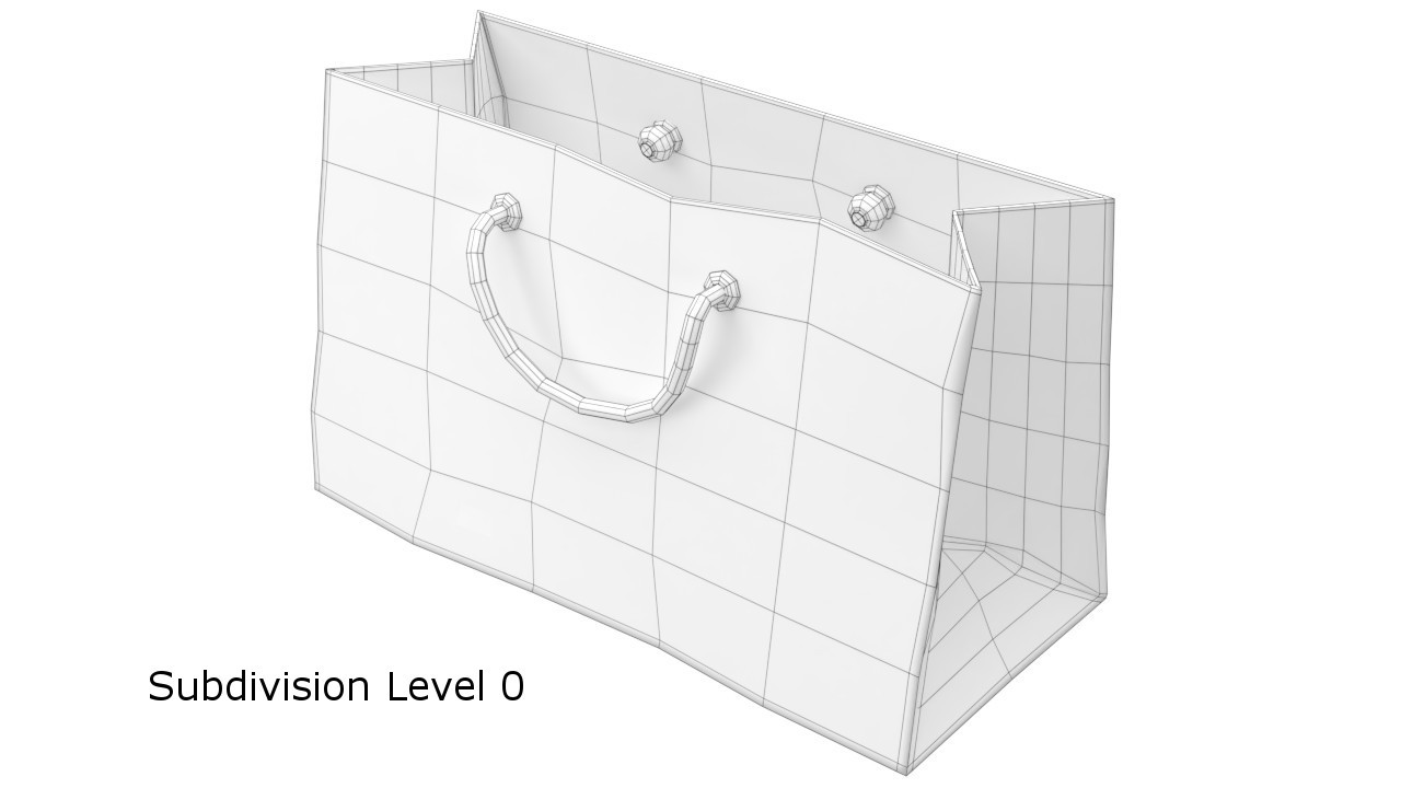 ArtStation - Paper Bag 1 | Game Assets