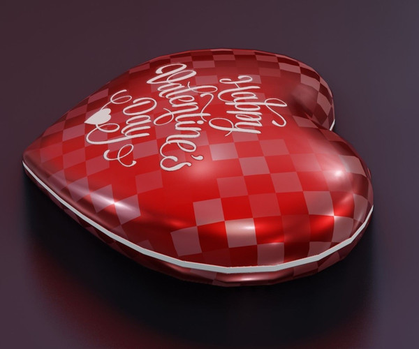 ArtStation - Heart Shaped Box 3D Model | Game Assets