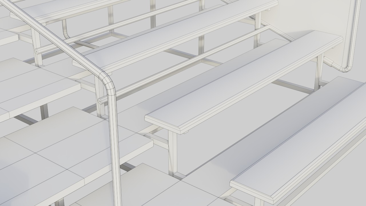 ArtStation - Bleachers 1 | Resources