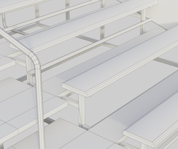 ArtStation - Bleachers 1 | Resources