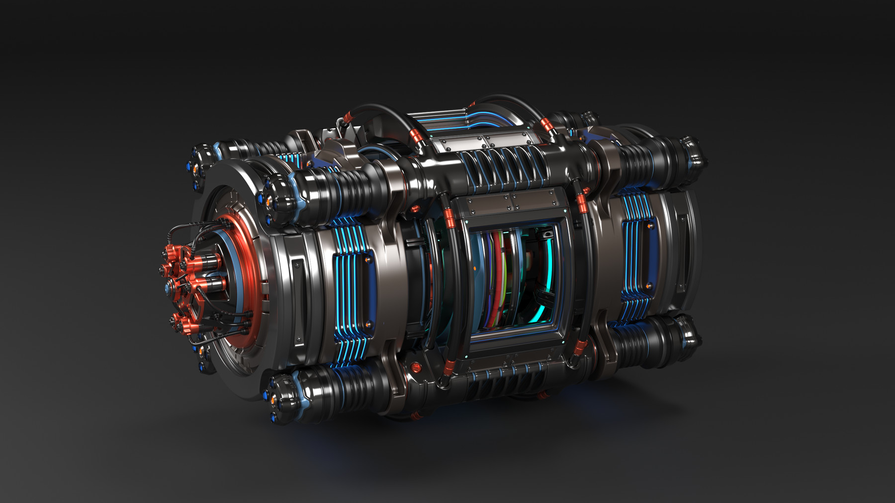 ArtStation - Sci Fi Mega Elements KITBASH - SUBDIVISION READY - Full 3D pack | Resources