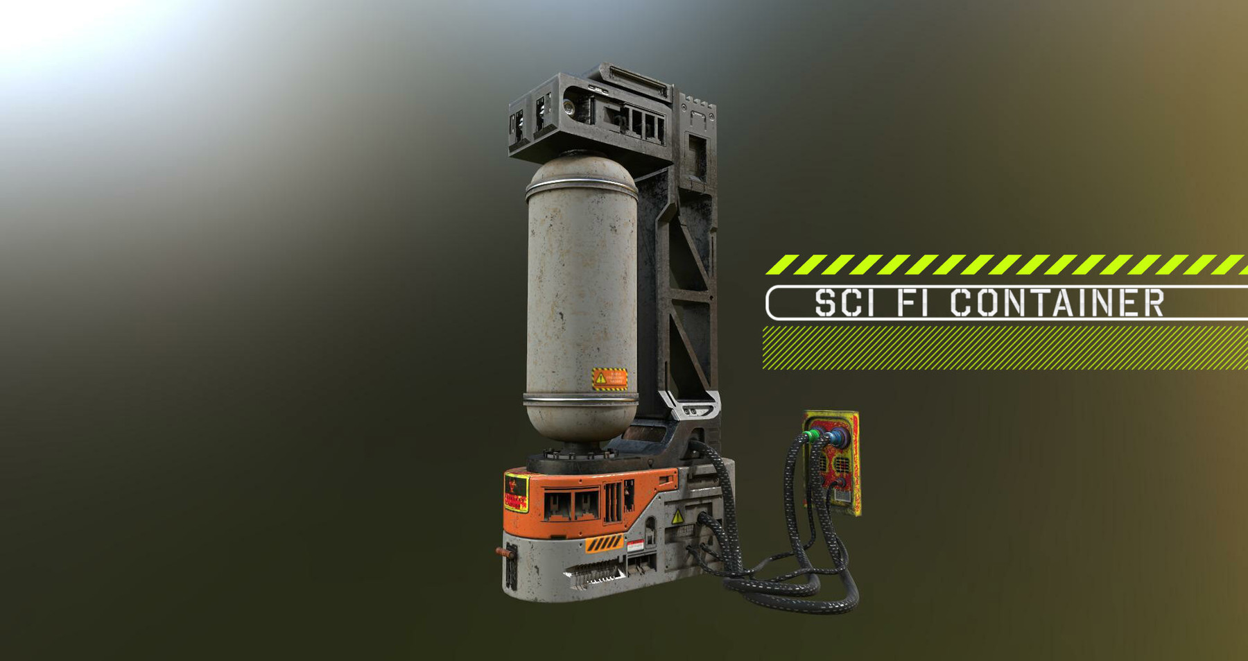 ArtStation - Sci Fi Container | Game Assets