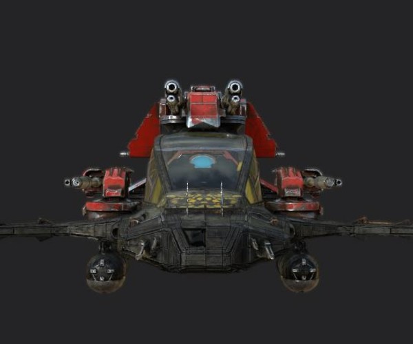 ArtStation - Spaceship Golgafrincham Ark :) | Game Assets