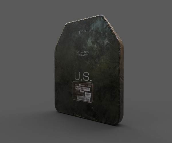 ArtStation - SAPI Body Plate - Game Ready PBR Asset Low-poly 3D