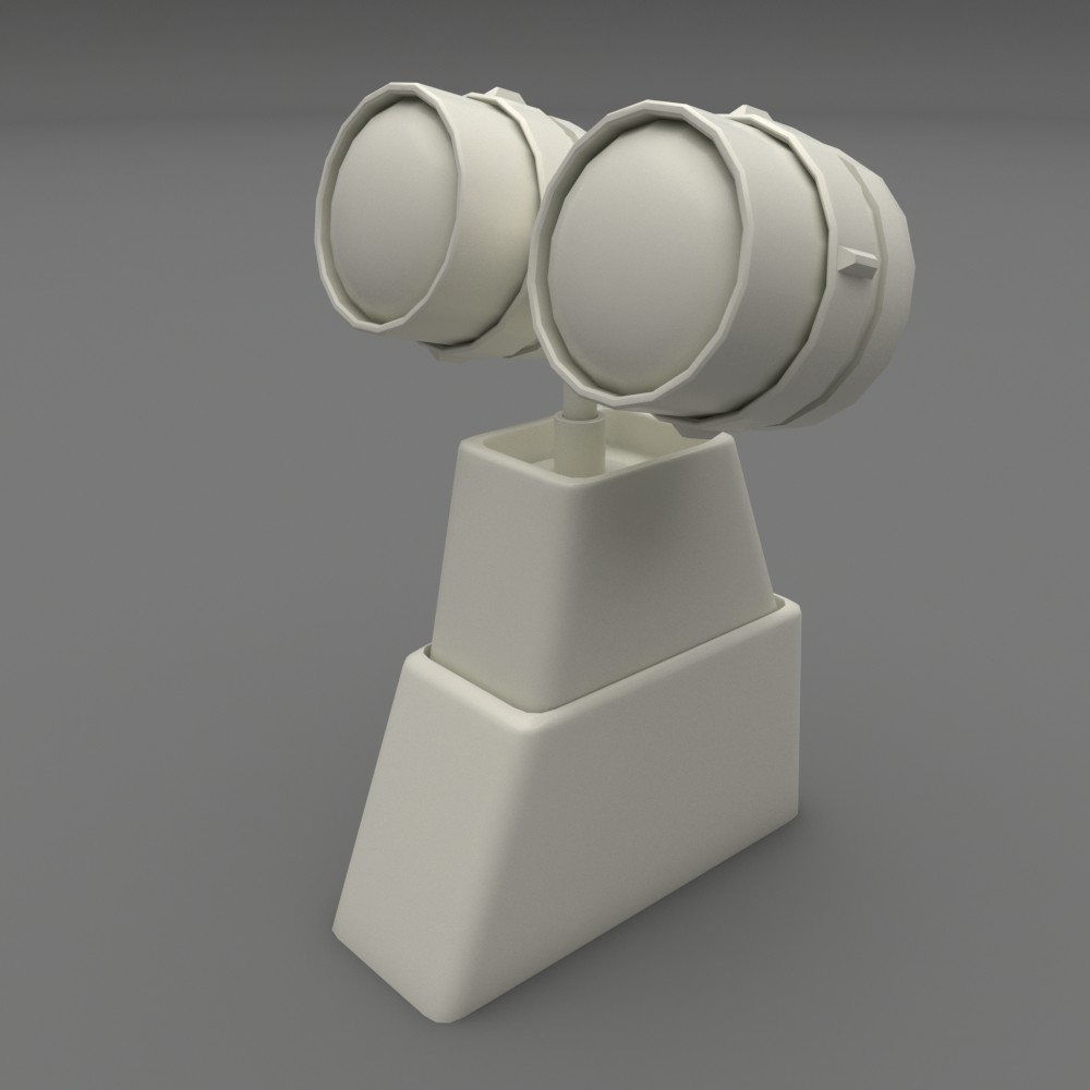 ArtStation - Low Poly Lamps - 12 pieces | Game Assets