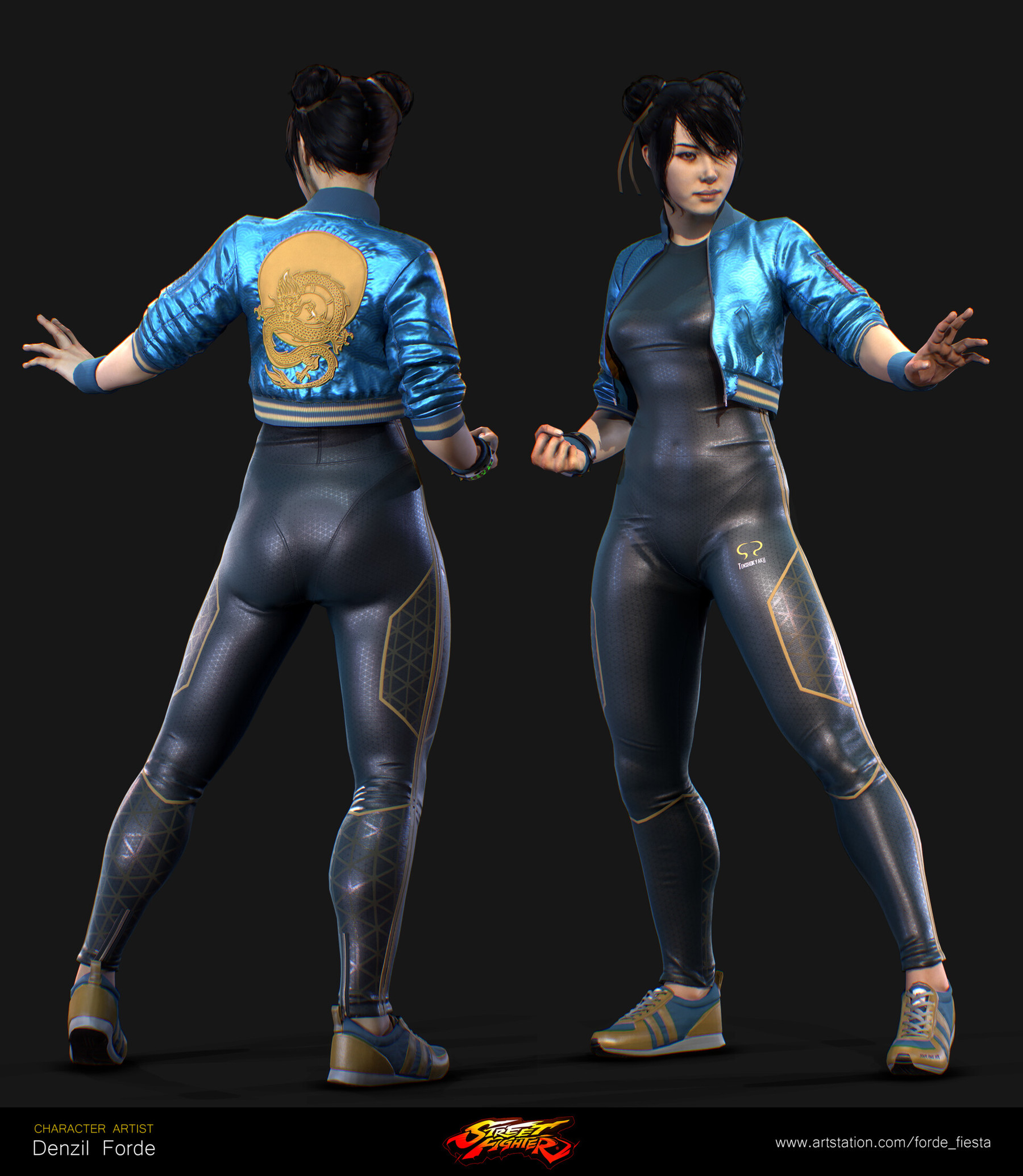 ArtStation - Chun Li Game Ready model | Resources