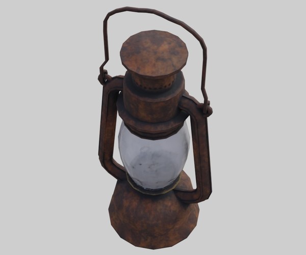 ArtStation - Oil Lamp 1E | Game Assets