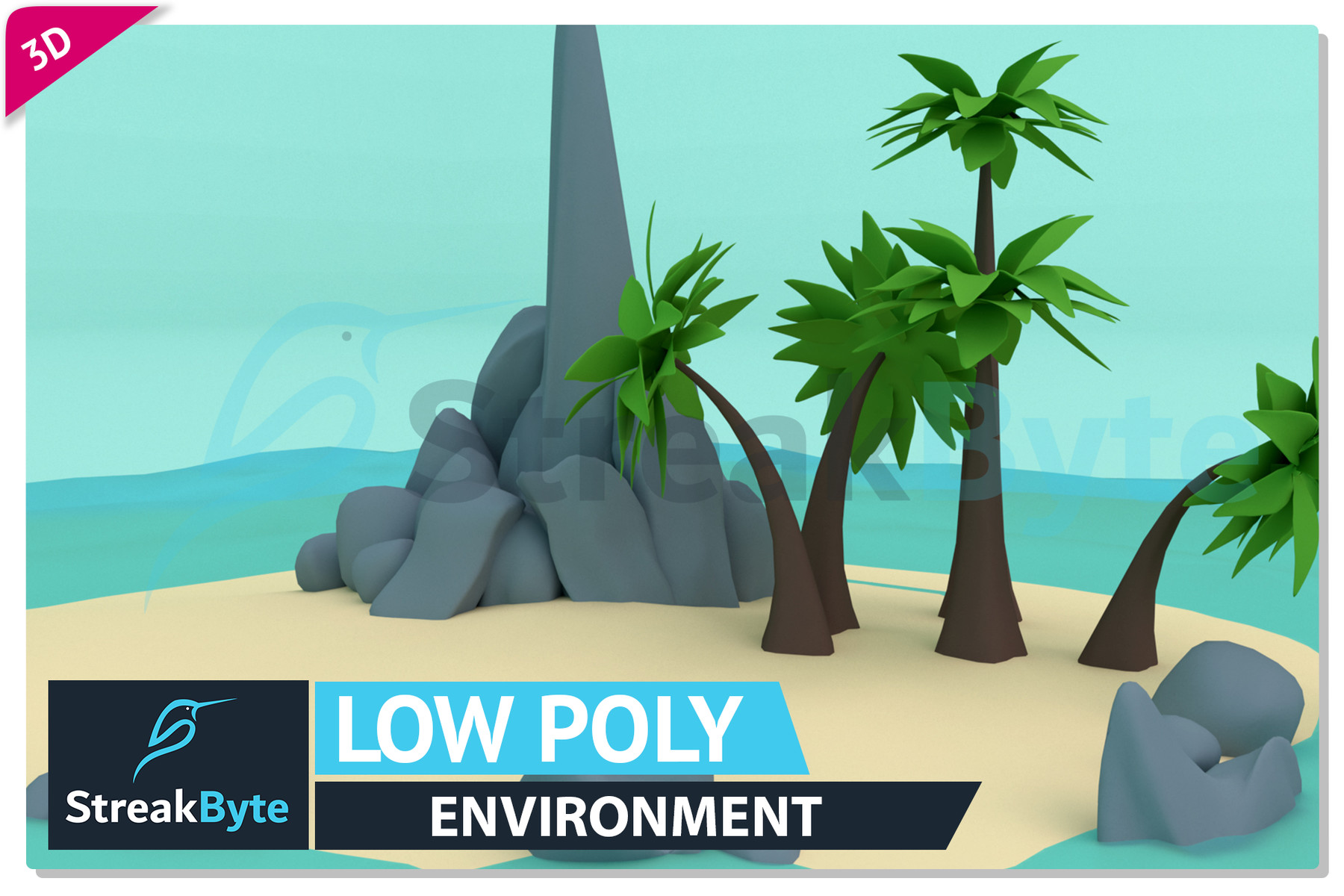 ArtStation - Low Poly Sea Environment | Resources