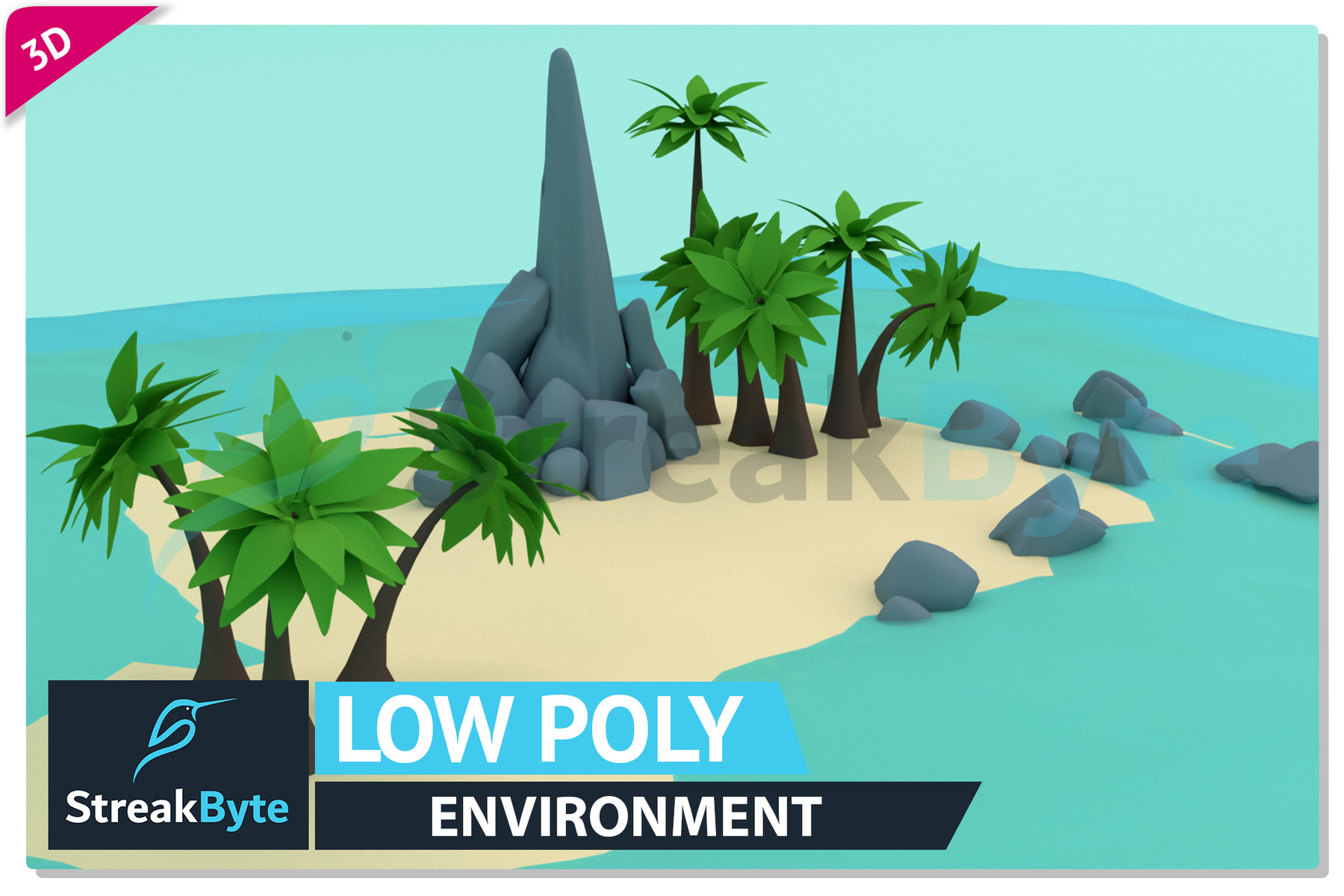 ArtStation - Low Poly Sea Environment | Resources