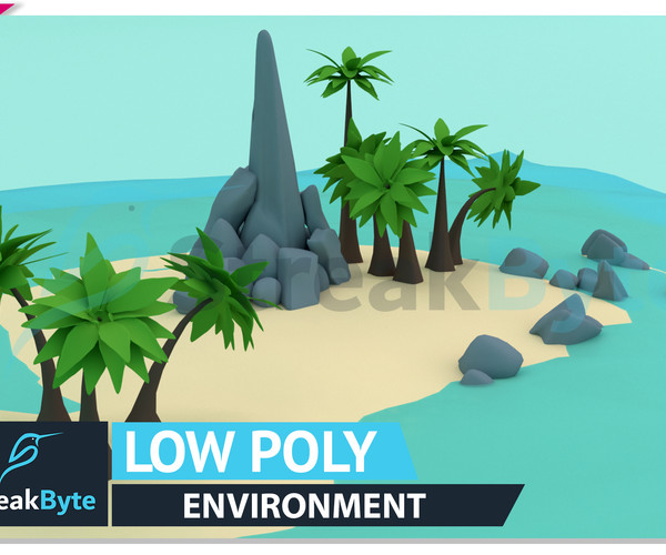 ArtStation - Low Poly Sea Environment | Resources