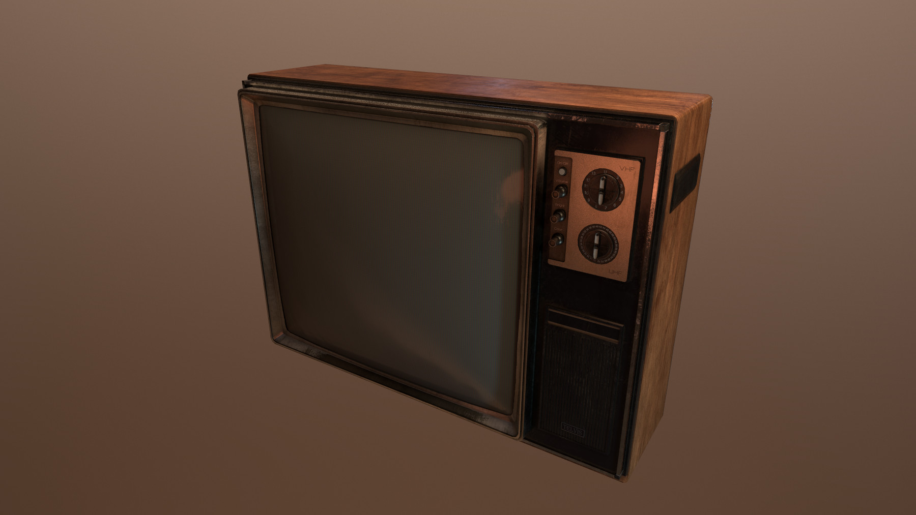 ArtStation - Old TV | Game Assets