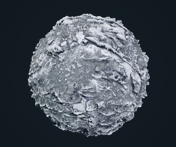 ArtStation - Snow Ice Ground Seamless PBR Texture 06 | Game Assets