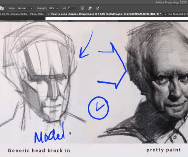 ArtStation - Portrait Drawing: How to Get A Likeness | Tutorials