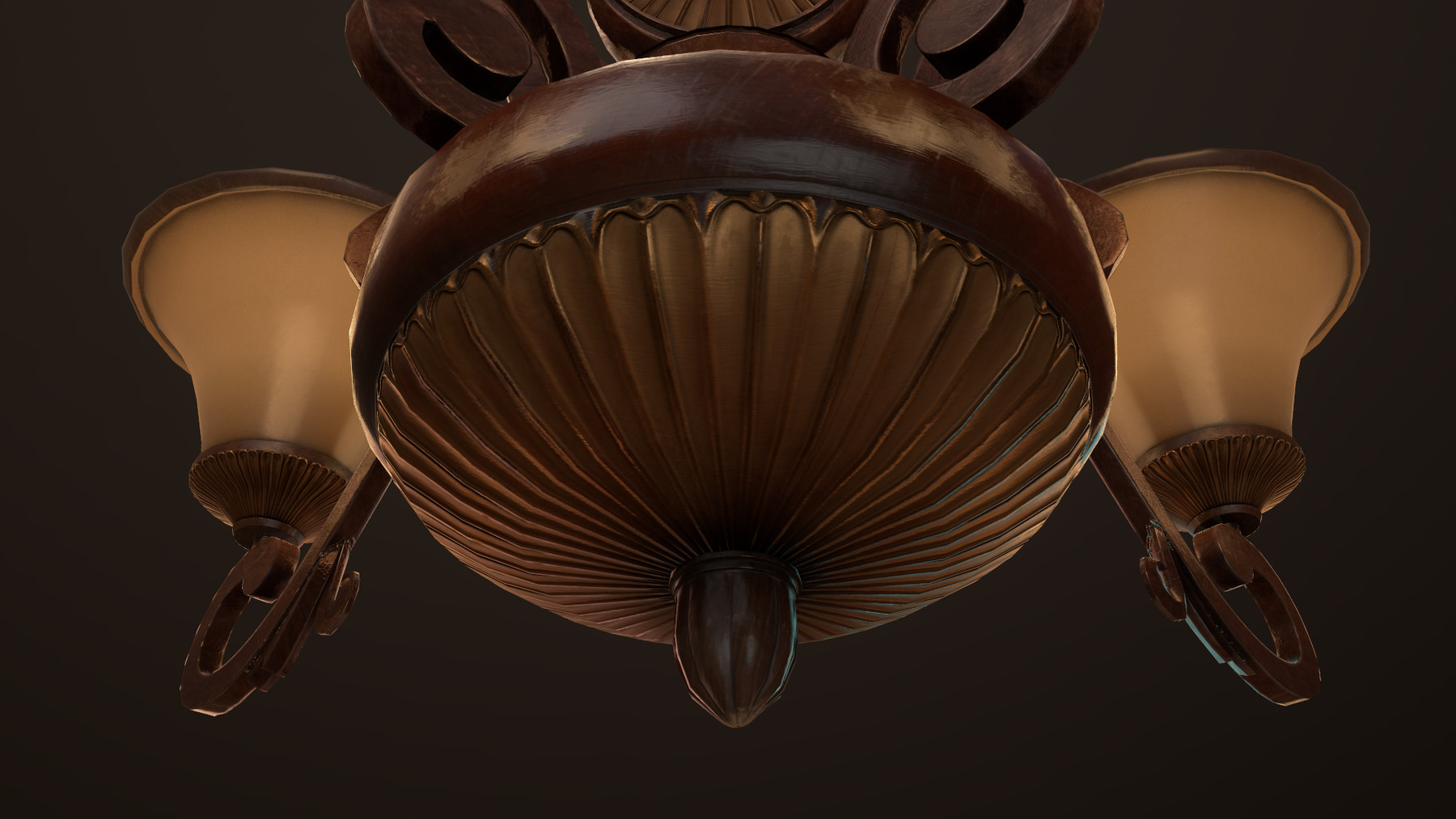 ArtStation - Ceiling Lamp - PBR Model | Game Assets