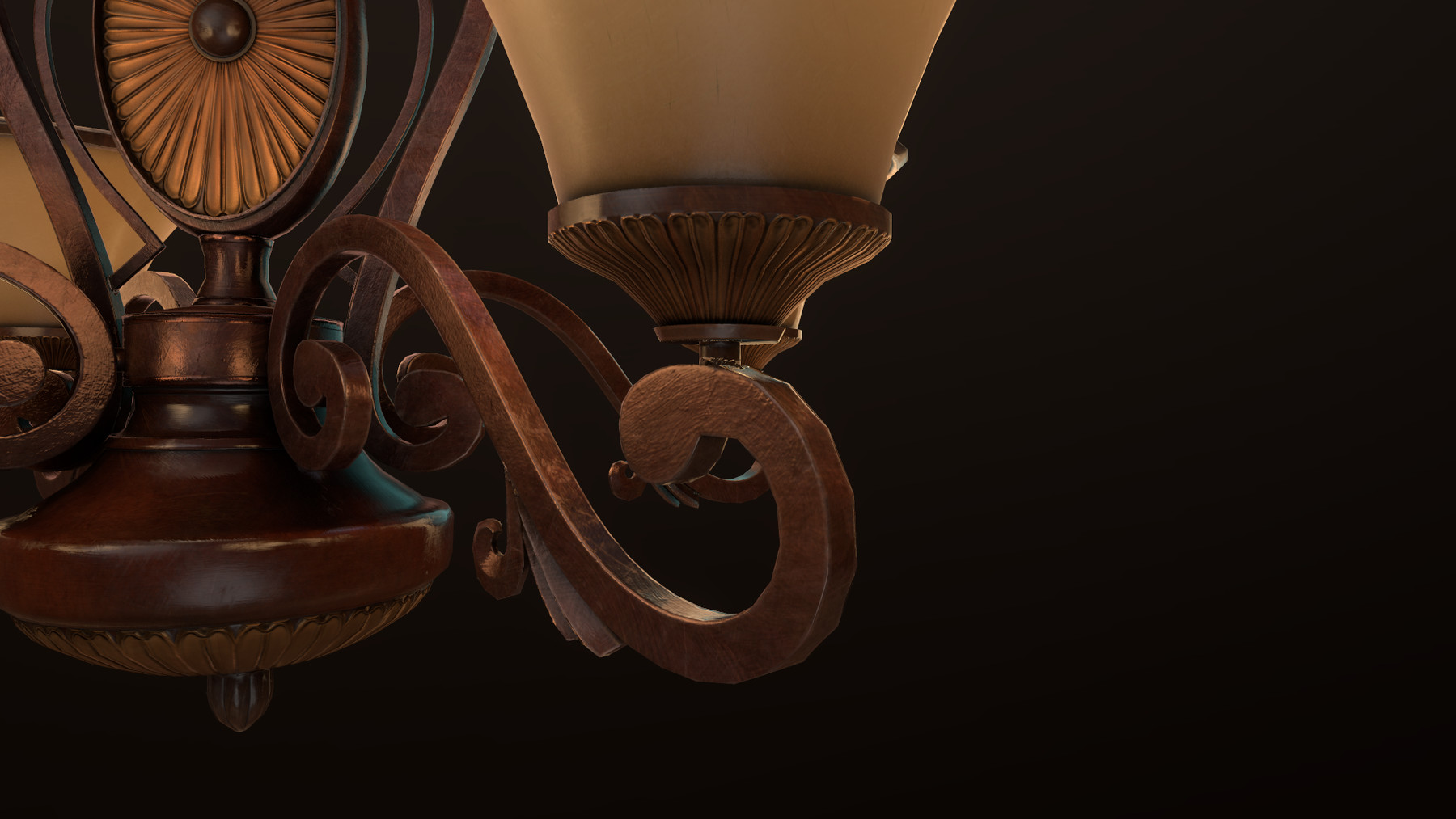 ArtStation - Ceiling Lamp - PBR Model | Game Assets