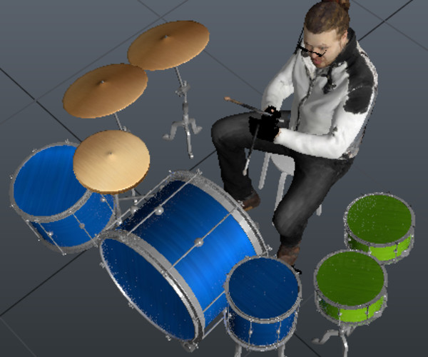 ArtStation - Rock Band 3D Model | Resources