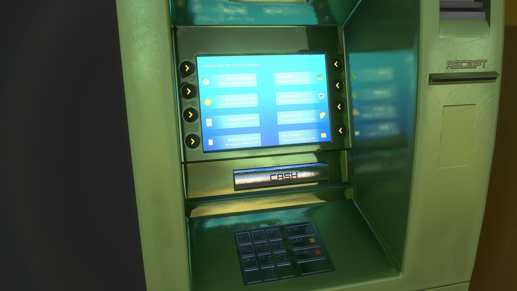 ArtStation - ATM cash machine | Resources