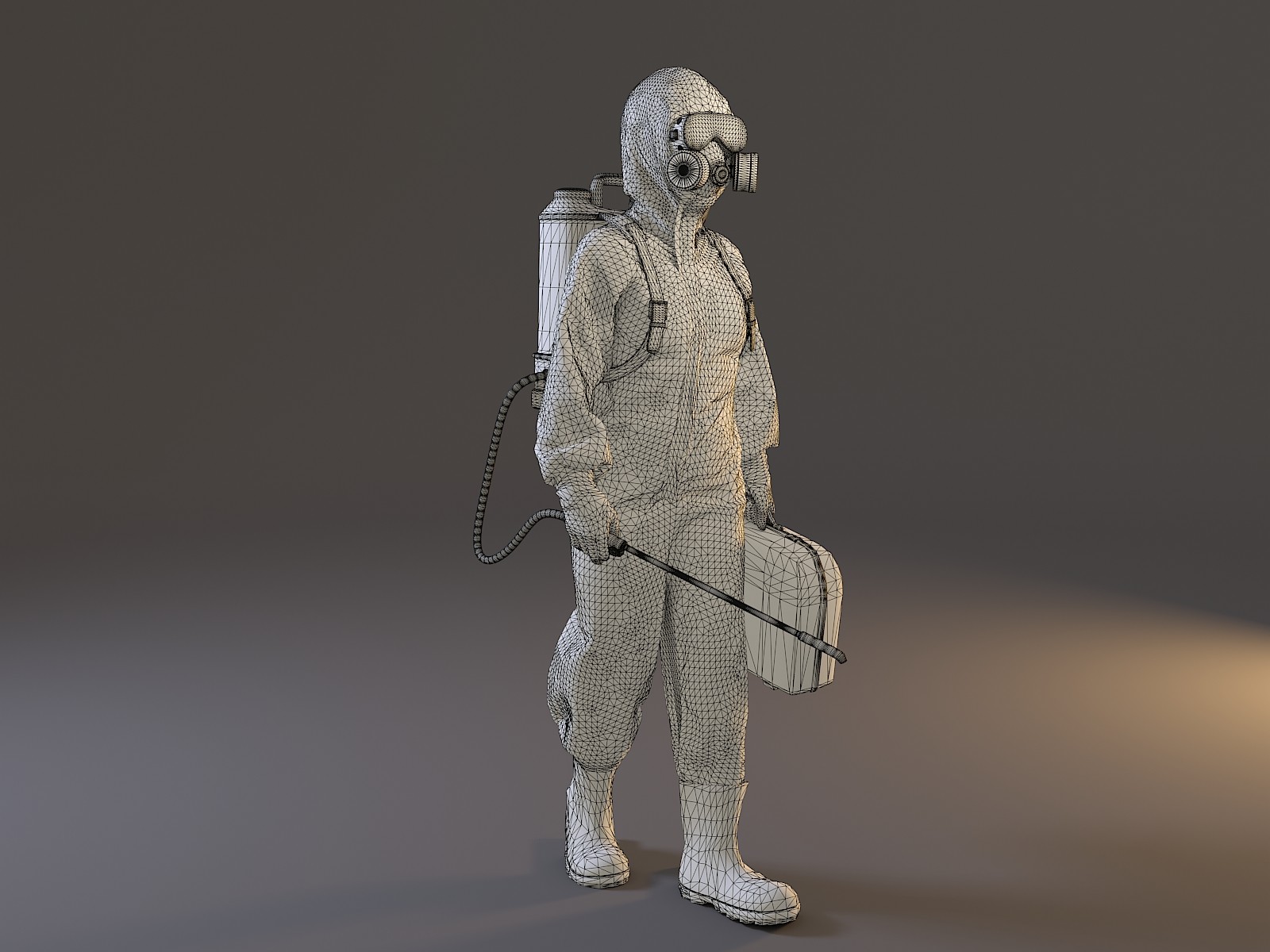 ArtStation - Biohazard Suit Female ACC 2130 002 | Resources