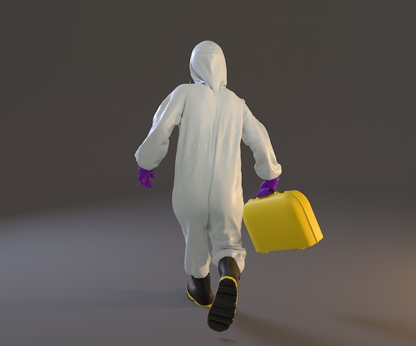 ArtStation - Biohazard Suit Female ACC 2130 004 | Resources