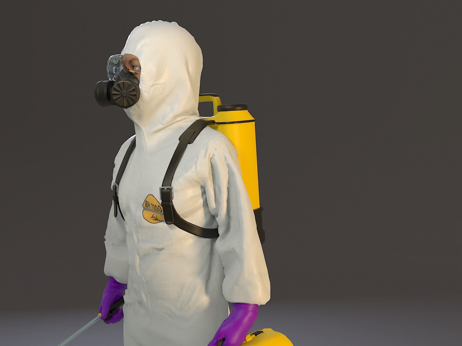 ArtStation - Biohazard Suit Female ACC 2130 005 | Resources
