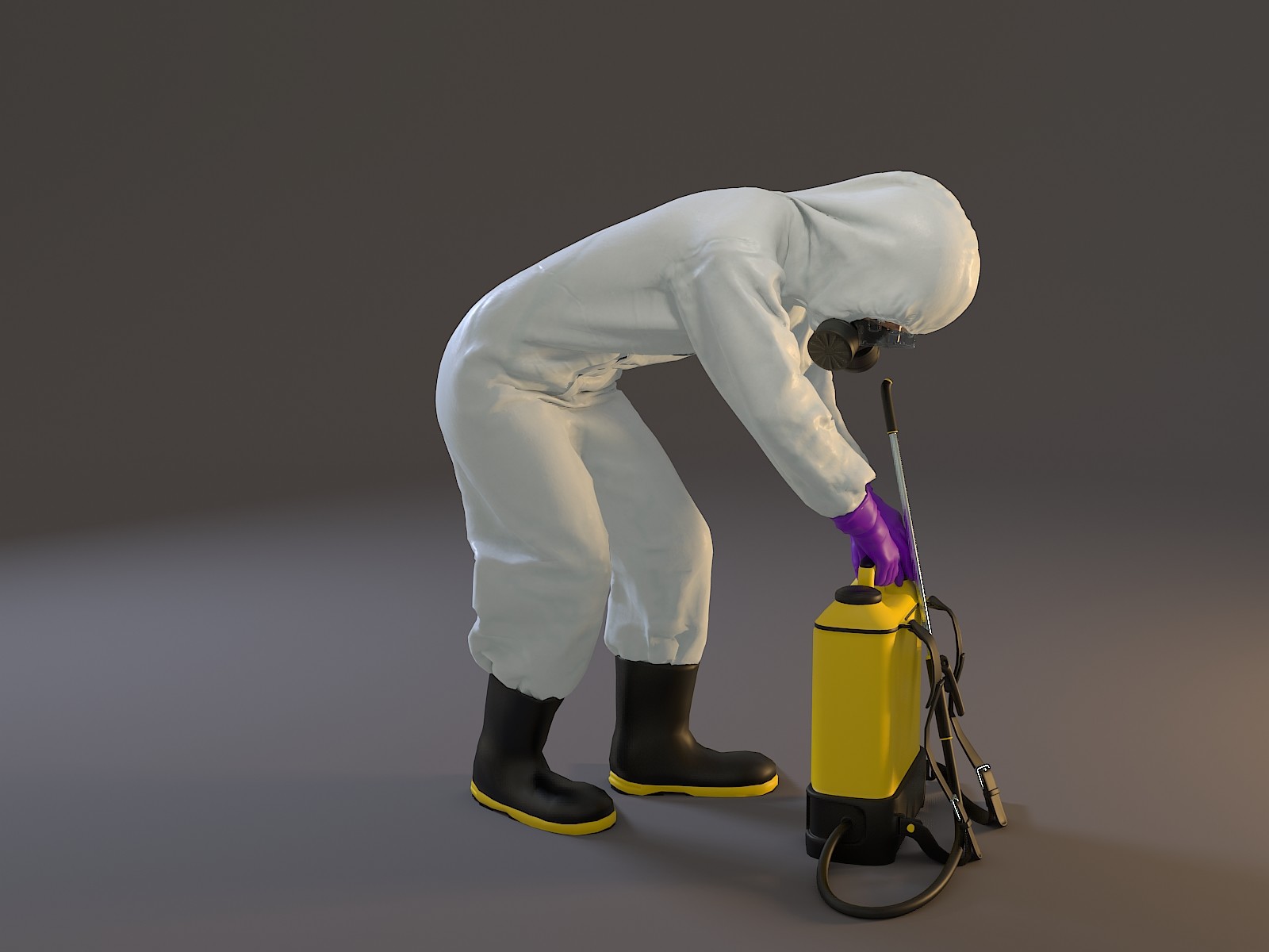 ArtStation - Biohazard Suit Female ACC 2130 007 | Resources