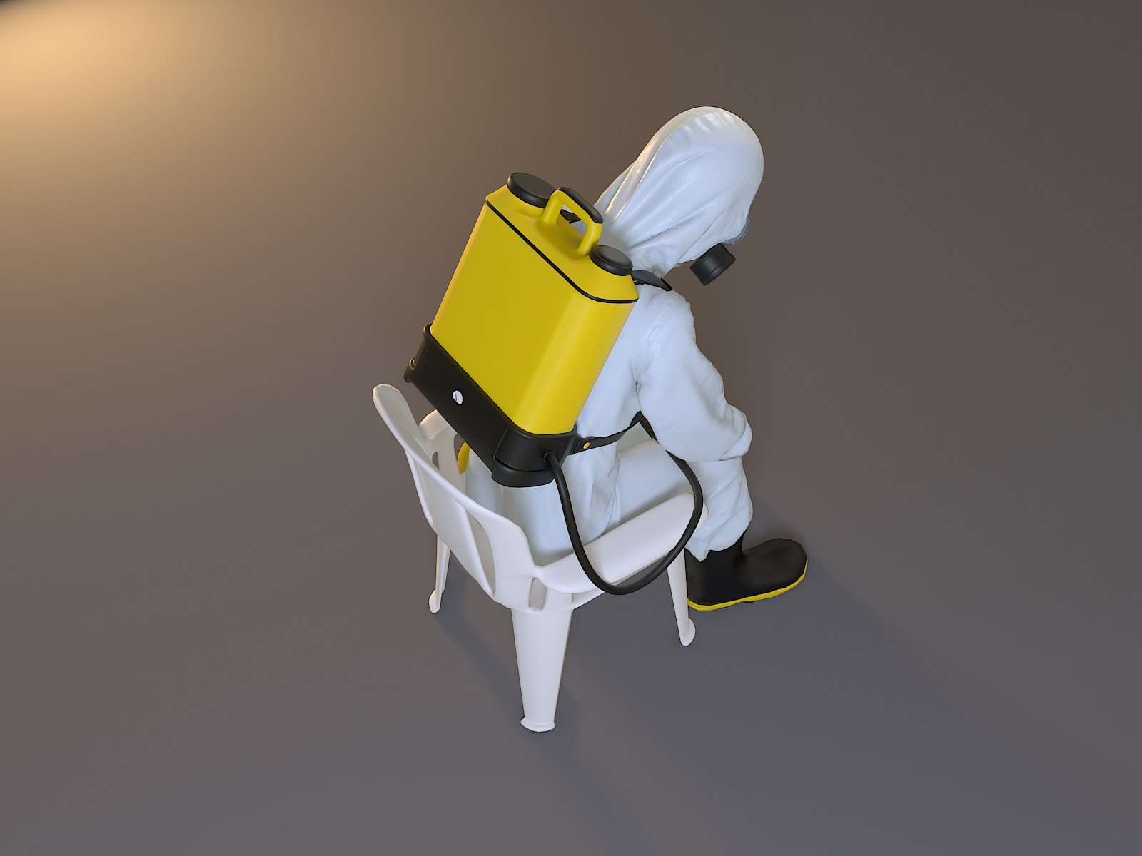 ArtStation - Biohazard Suit Female ACC 2130 010 | Resources