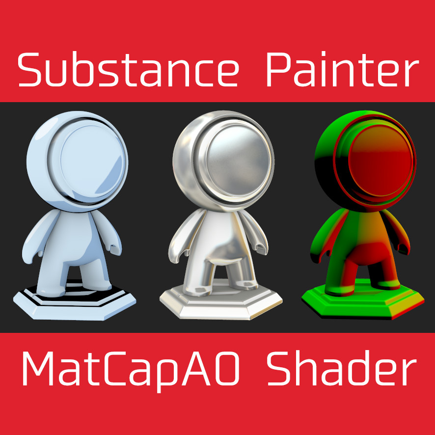 Artstation Custom Glsl Shader Matcap With Ao Resources