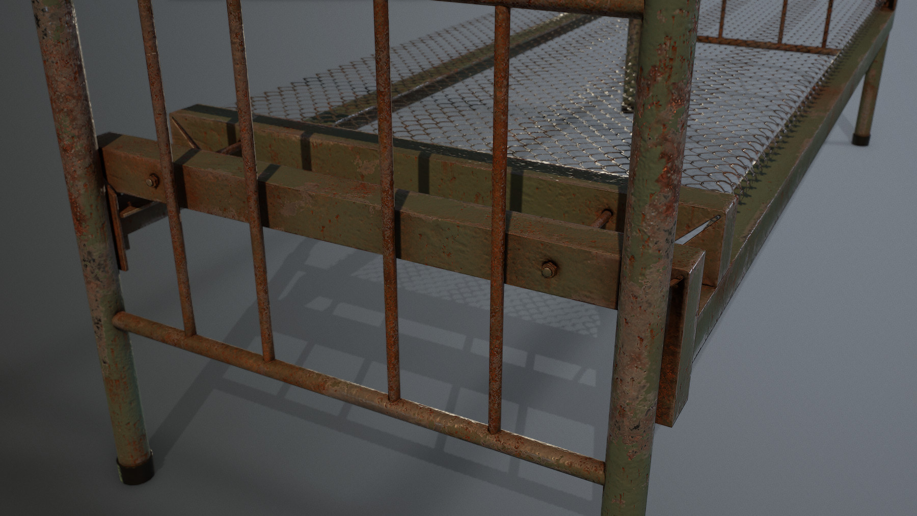 ArtStation - Bed iron ussr | Resources