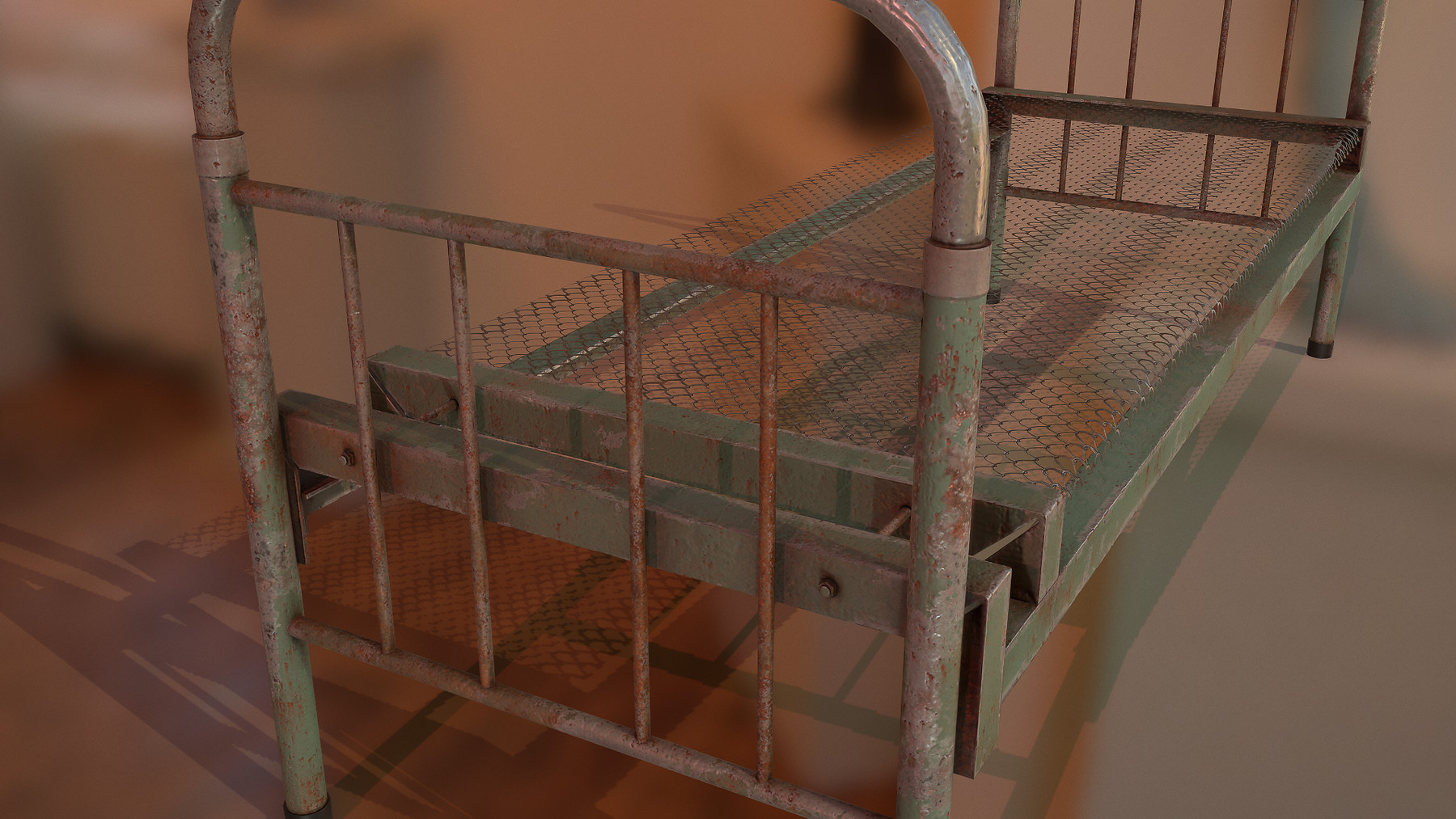 ArtStation - Bed iron ussr | Resources