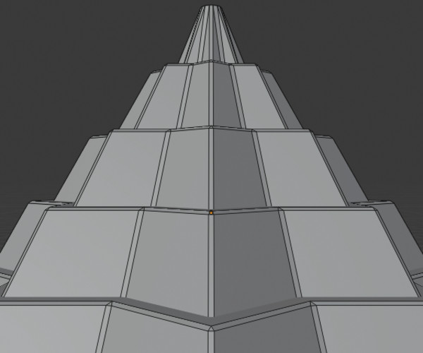 ArtStation - Pyramidal Structure 8 Corners Mayan Style | Game Assets