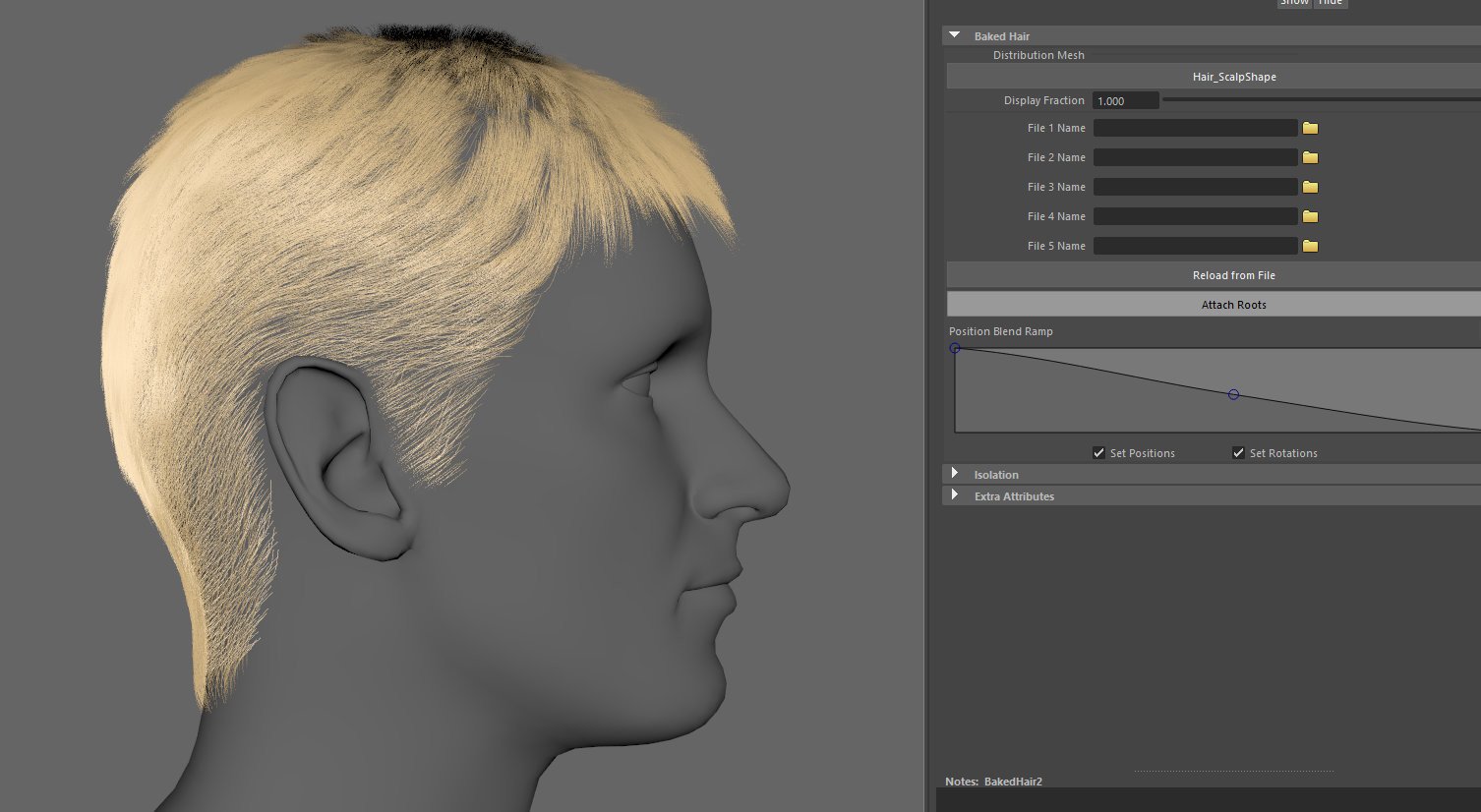 ArtStation - Realistic Male 3D Hair Asset 3D model | Resources