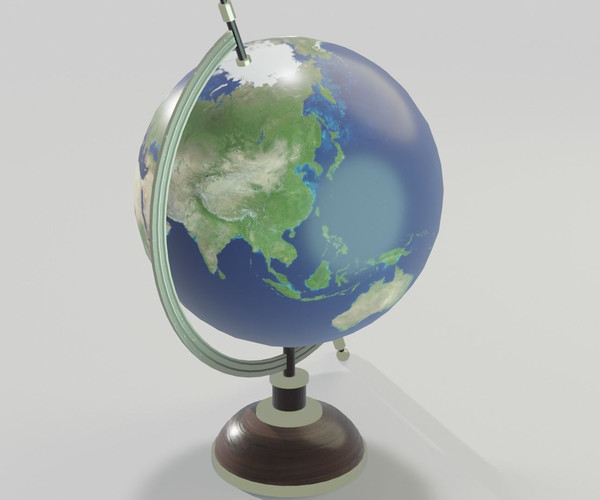 ArtStation - Solar System Planets Globes 3D Model | Resources