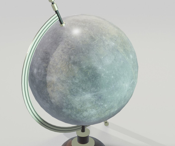ArtStation - Solar System Planets Globes 3D Model | Resources