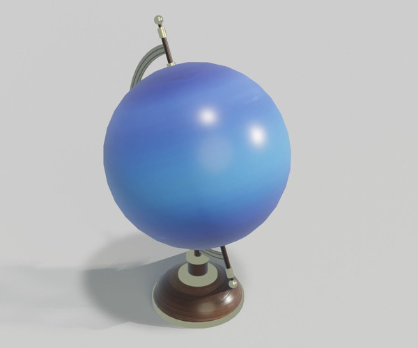 ArtStation - Solar System Planets Globes 3D Model | Resources
