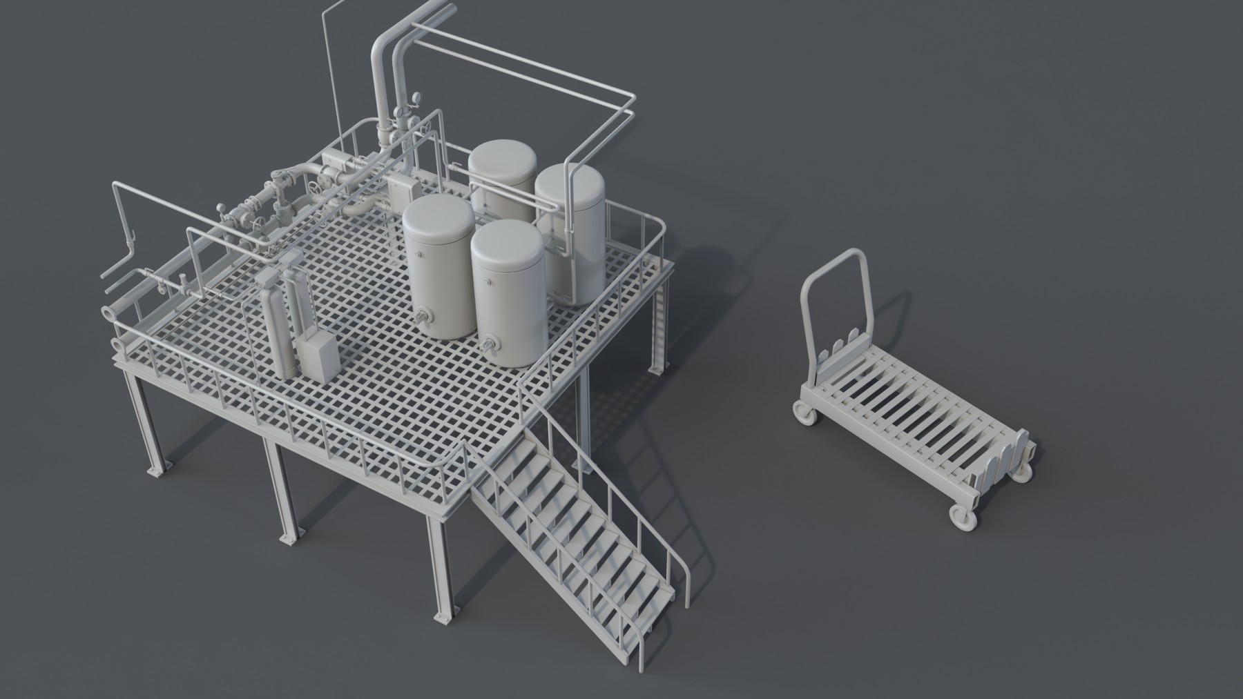 ArtStation - Factory Units 7 - 20 pieces | Game Assets