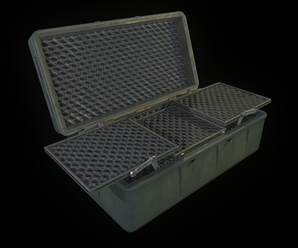 ArtStation - Military Box (3 types)