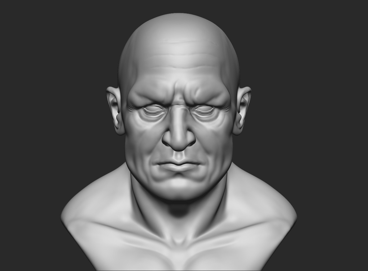 ArtStation - Head Model man | Resources