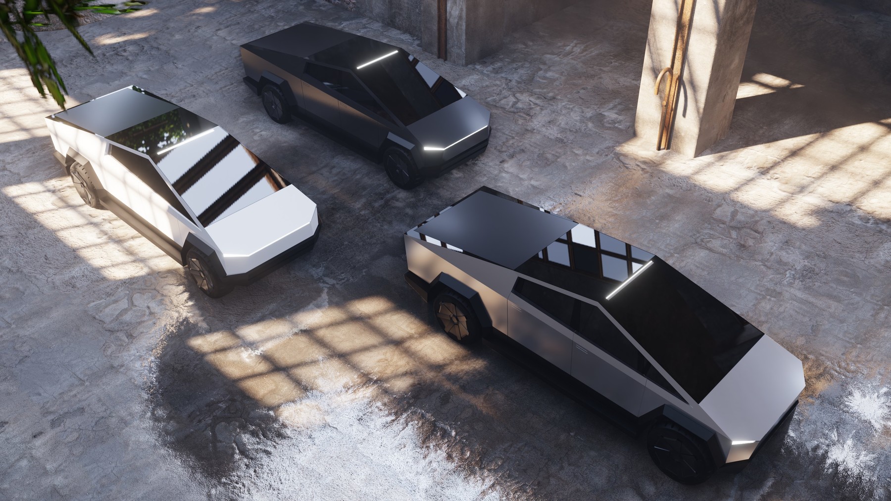 ArtStation - Free Cybertruck | Game Assets