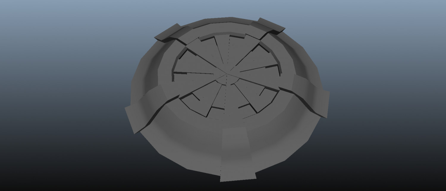 ArtStation - Sci-Fi Shield untextured | Resources