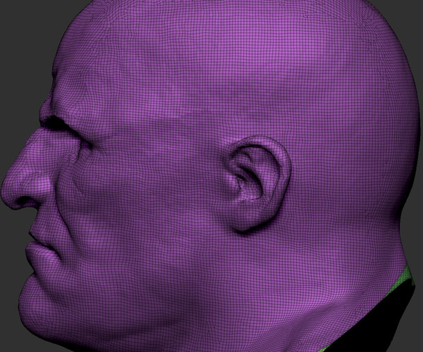 ArtStation - Stylized Male Head Bust | Resources